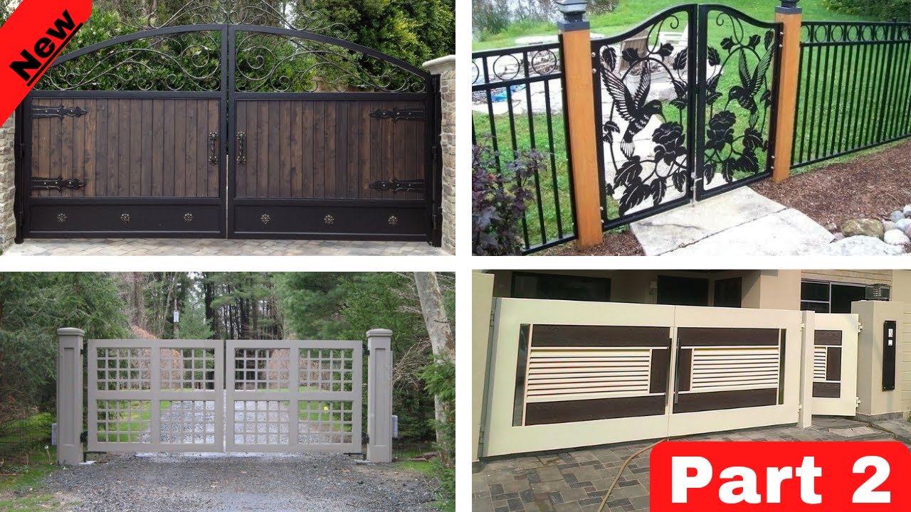 Part 2 TOP 40 Simple Main Gate Design 2022| LOW Price Gate For Home 🏡 ...