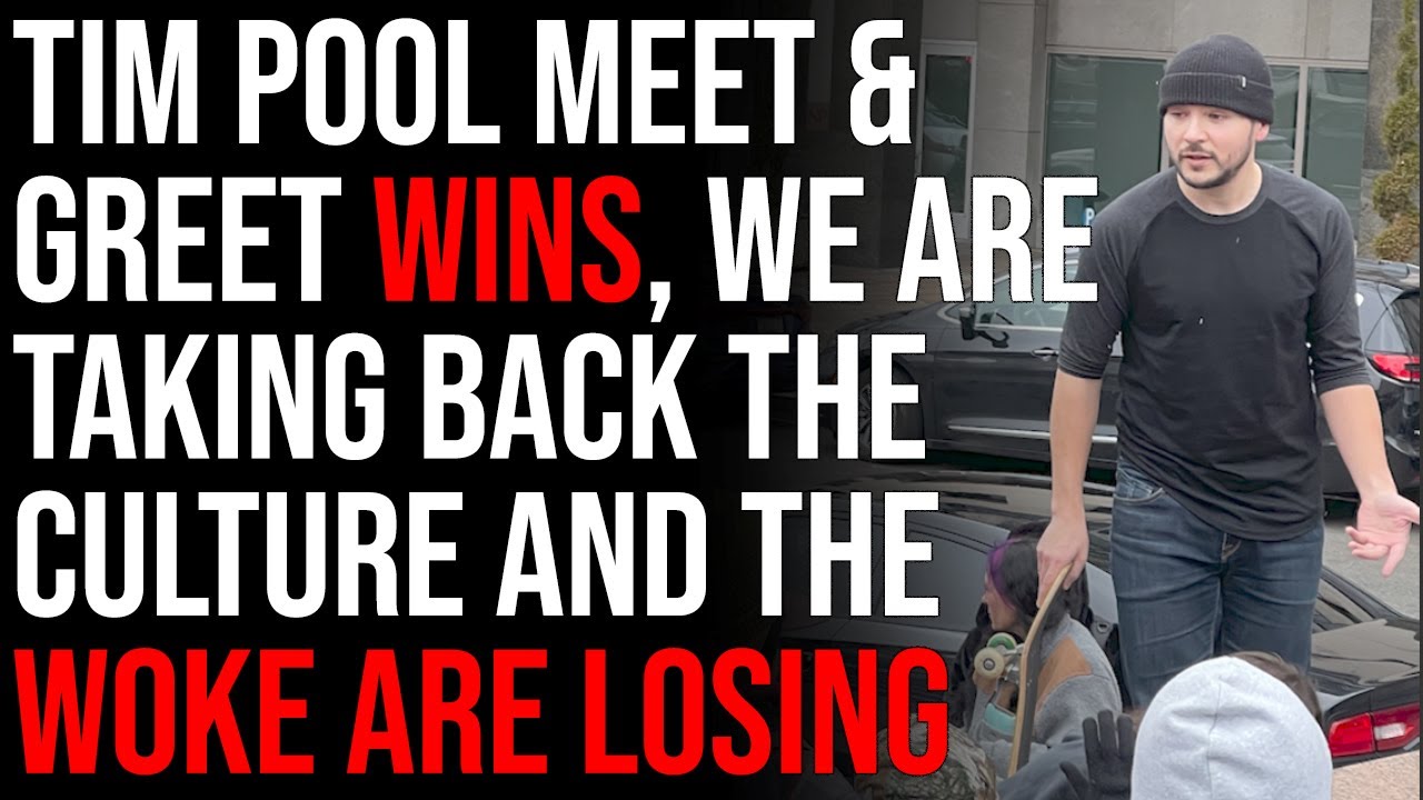 Tim Pool Meet & Greet WINS, We Are Taking Back The Culture And The Woke ...