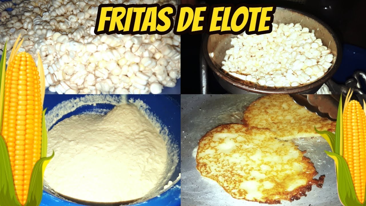Fritas de Elote Hondureñas - Riguas de Elote - YouTube