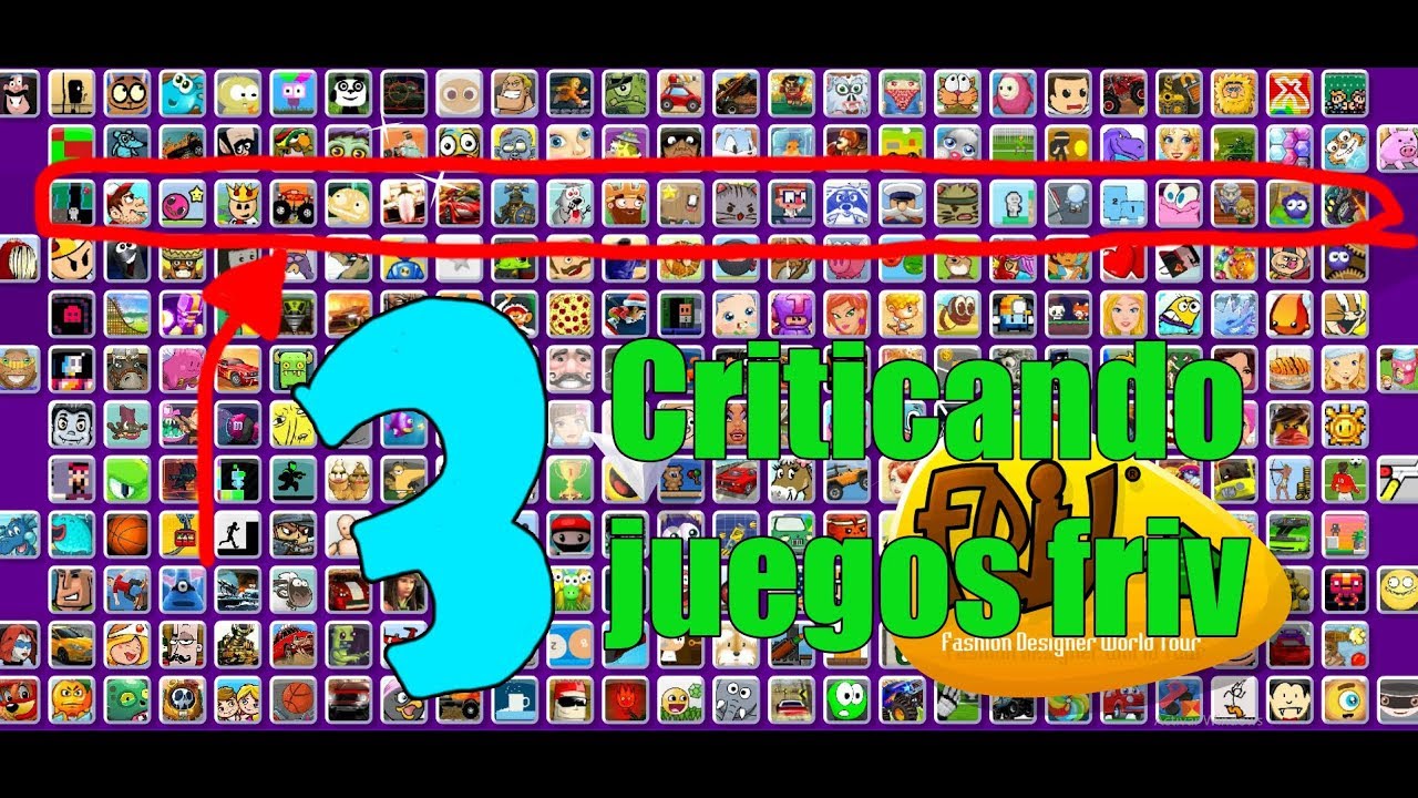 Criticando TODOS los juegos del friv #3 - YouTube