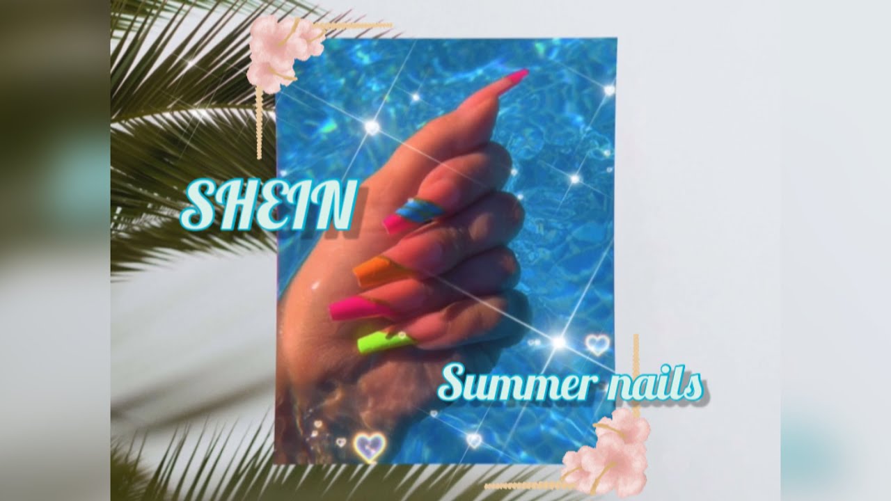 Beautiful Bold SHEIN Nails (Video Review) - YouTube