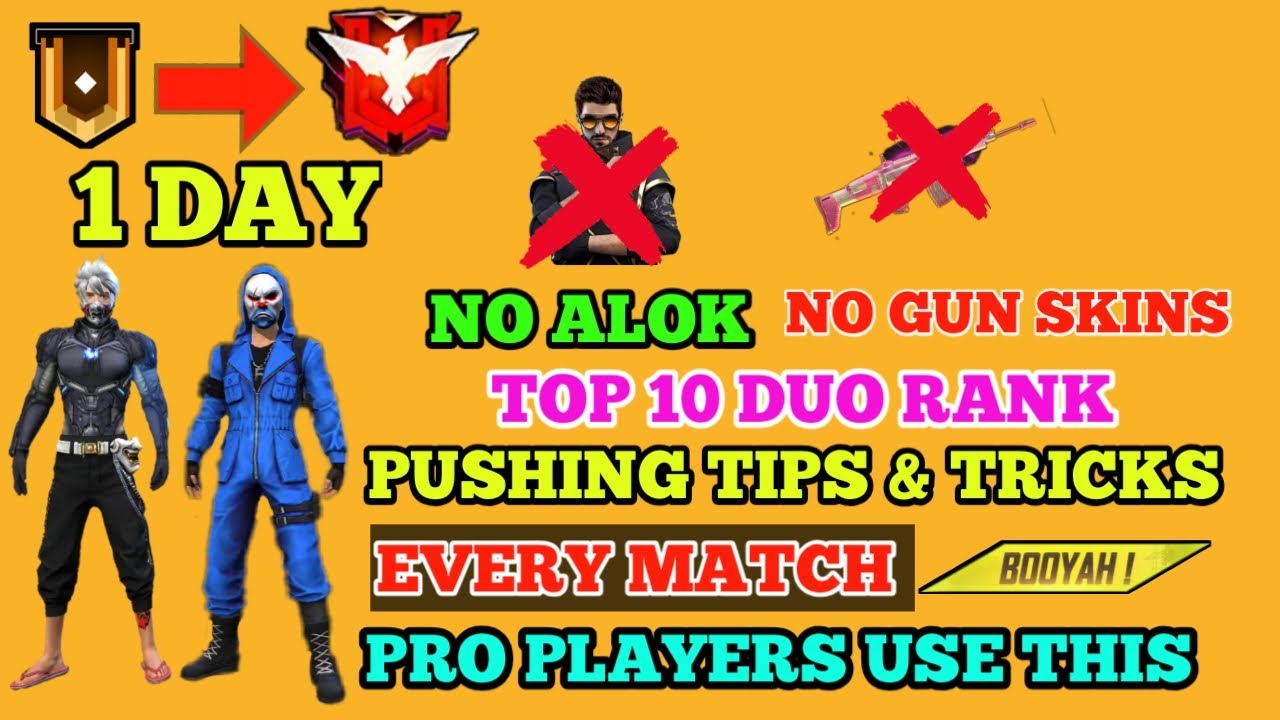 TOP 10 PRO DUO RANK PUSHING TIPS & TRICKS | DUO RANK PUSHING WITHOUT ...
