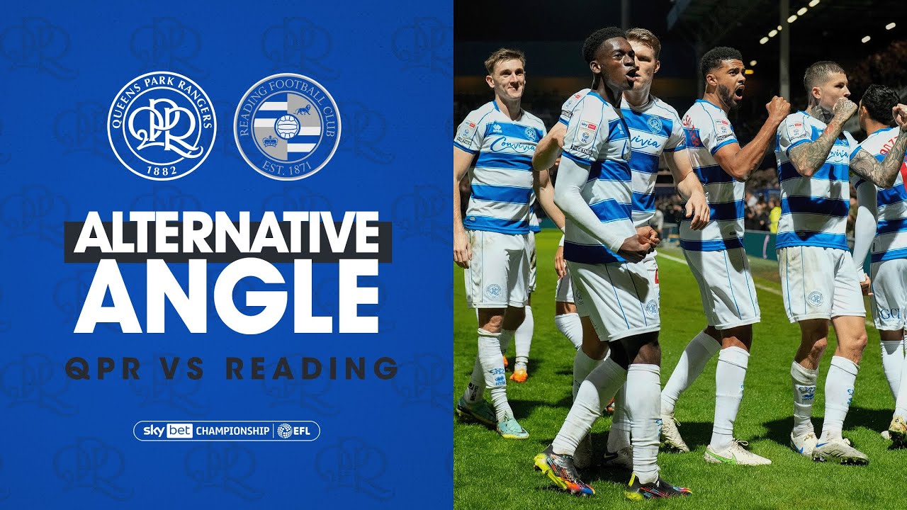 Rangers make it 3 wins in a row! | Alternative Angle | QPR 2 - 1 Reading - YouTube