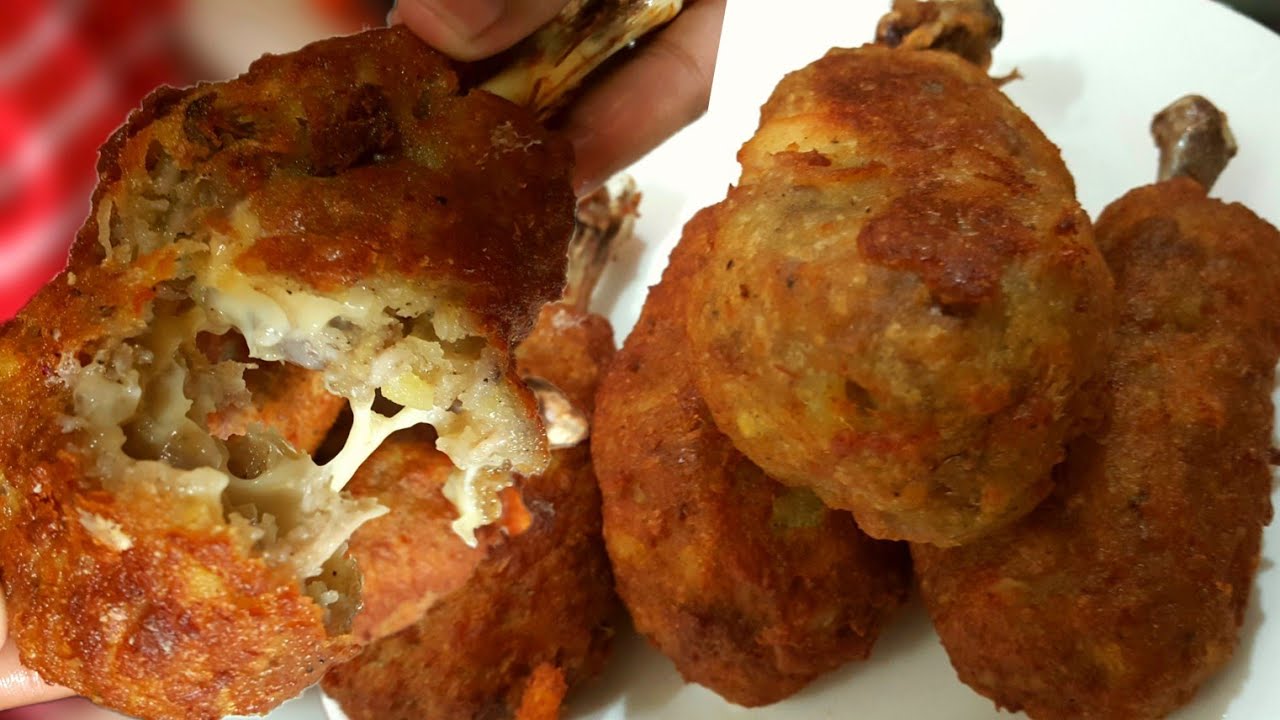 THE SECRET OF SUPER CRISPY & CHEESY FRIED CHICKEN REVEALED!| CHEESY ...