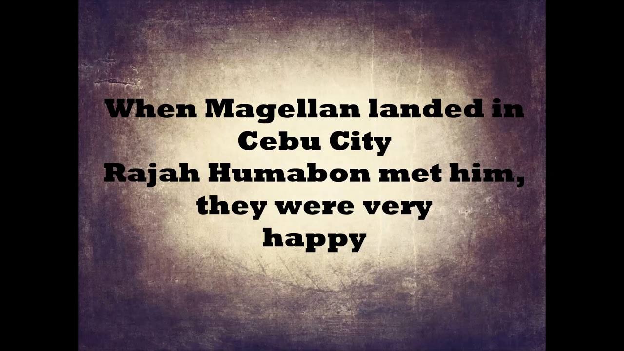 Magellan (Original Version-1972) Yoyoy Villame (lyrics) 🌠 - YouTube