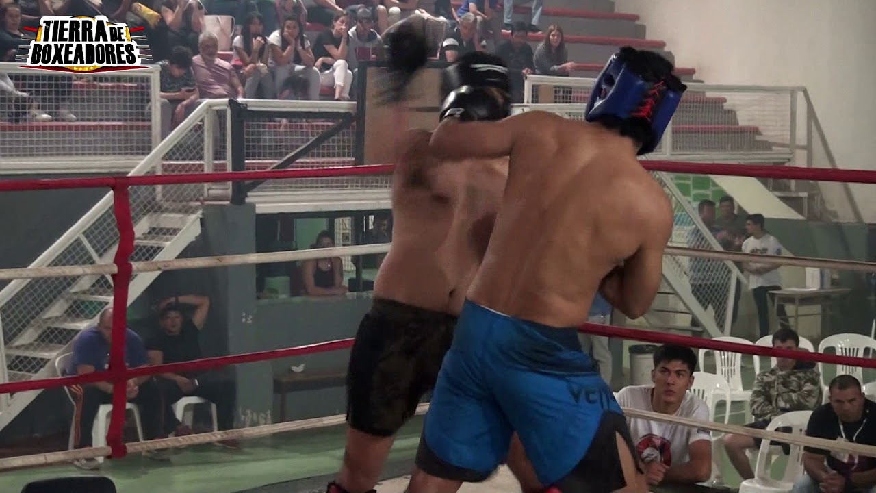 2° Noche de Kick Boxing en Añelo 23 11 18 7° Pelea Angel Muñoz Vs ...
