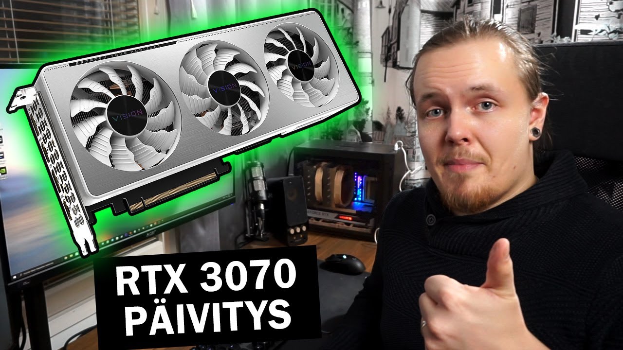 Mini-ITX-pelikoneeseen GeForce RTX 3070 -näytönohjain - YouTube