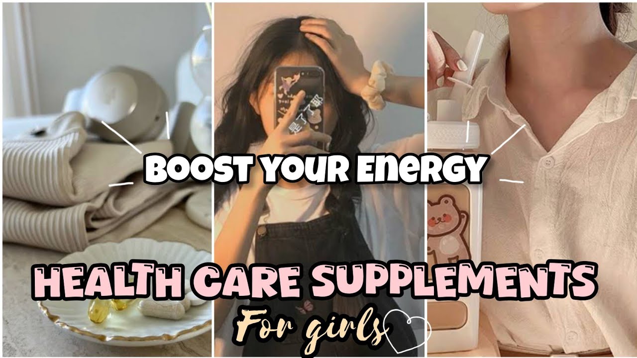 Best Health Supplements For Girls 💕, Boost your Energy Internally #self ...