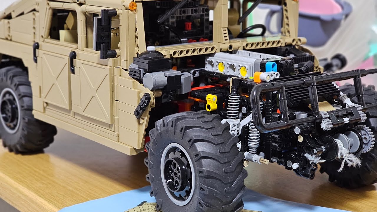 Cada Humvee C61036W Review & functions! #cada #lego #technology #piece ...