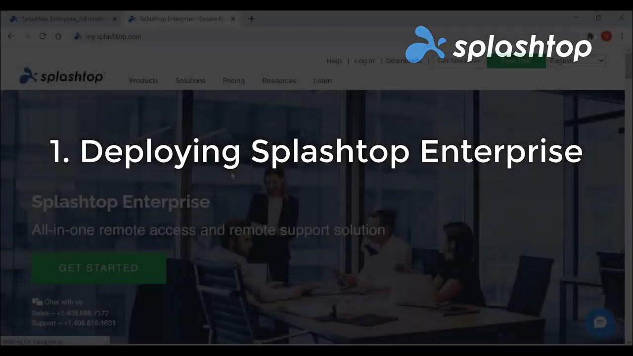 Splashtop Enterprise - הדרכה בעברית - YouTube