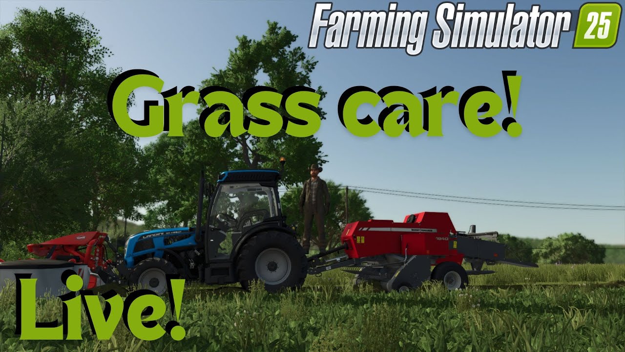 Starting A Grass/Hay/Silage Farm In Farming Simulator 25 FS25 - YouTube