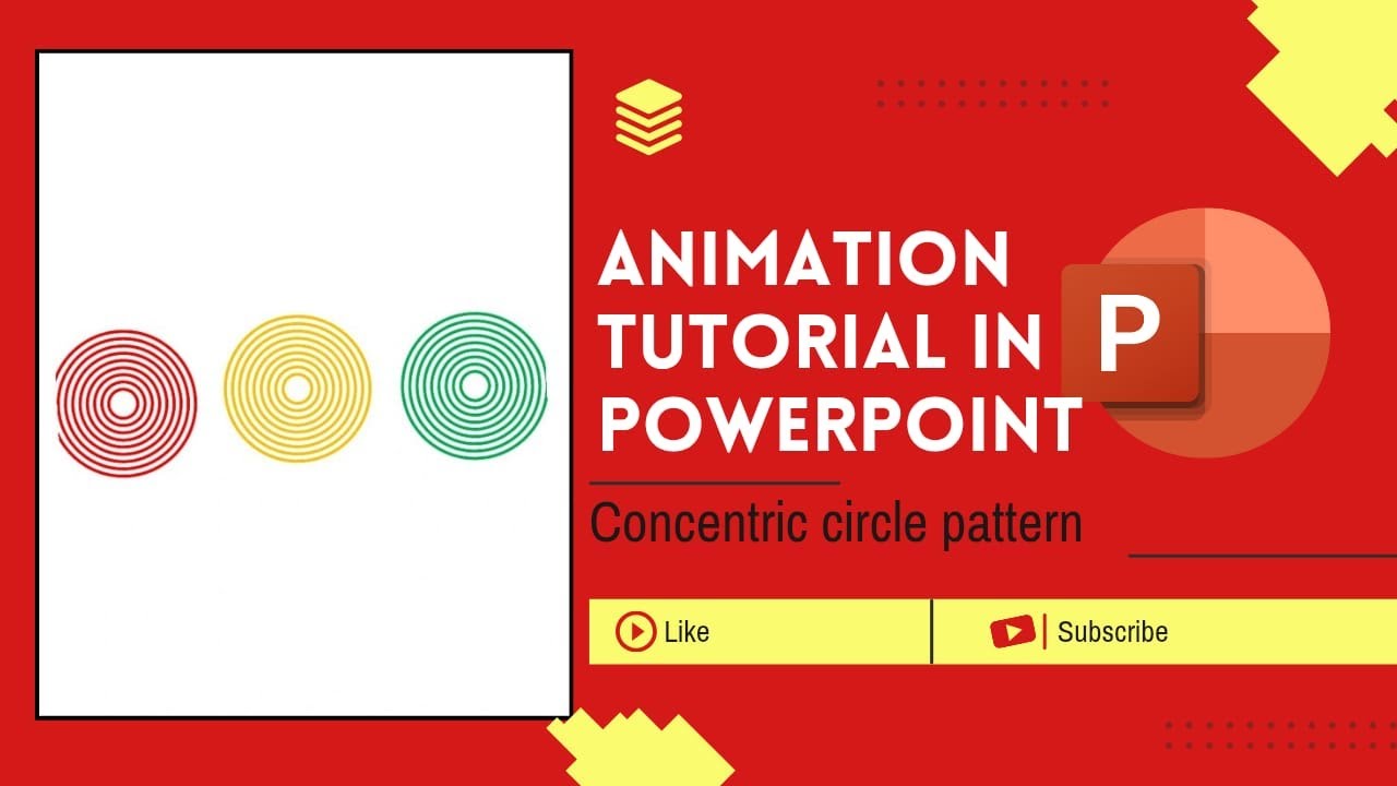 Learn How To Create A Circle Pattern Animation In Ppt Circle Loop 2393