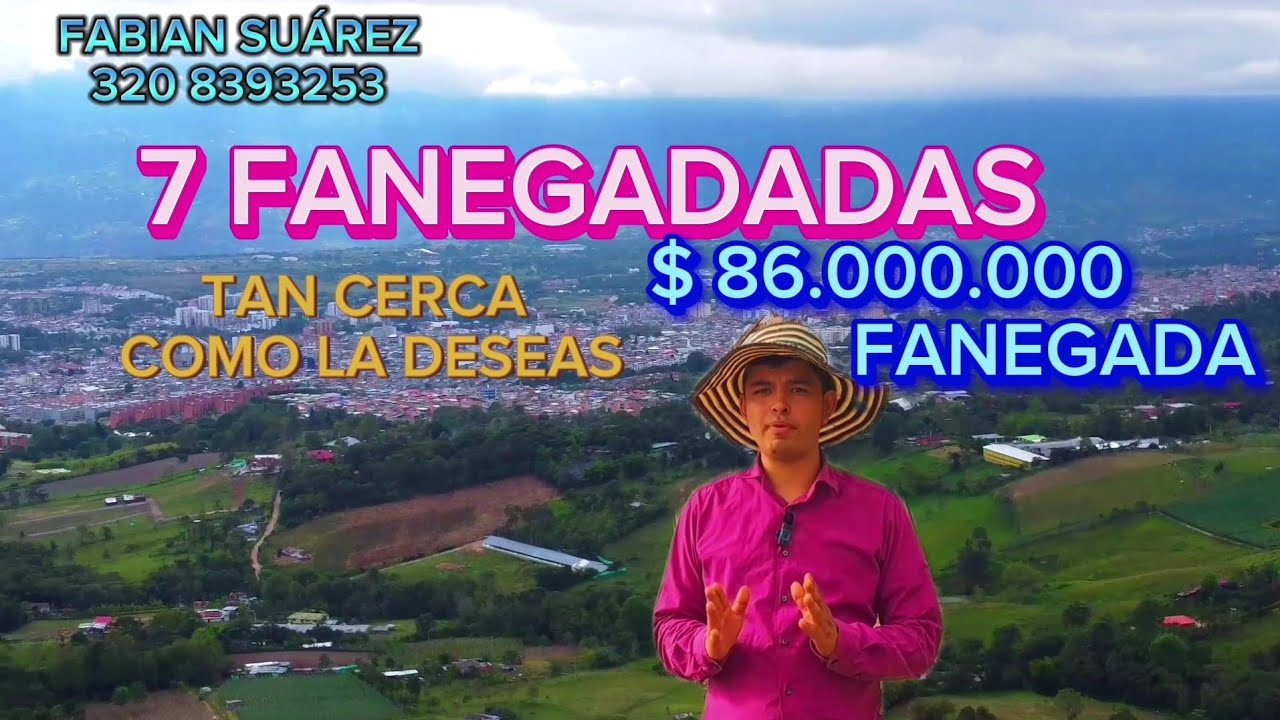 7 FANEGADAS CERCA AL CASCO URBANO DE FUSAGASUGA CUNDINAMARCA - YouTube