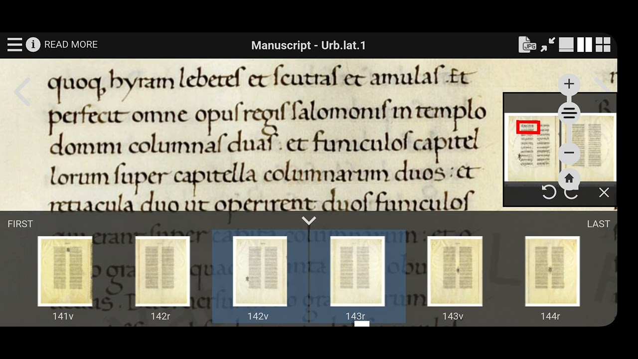 Et perfecit omne opuf regif falomnif in templo domini columnaf duaf et ...