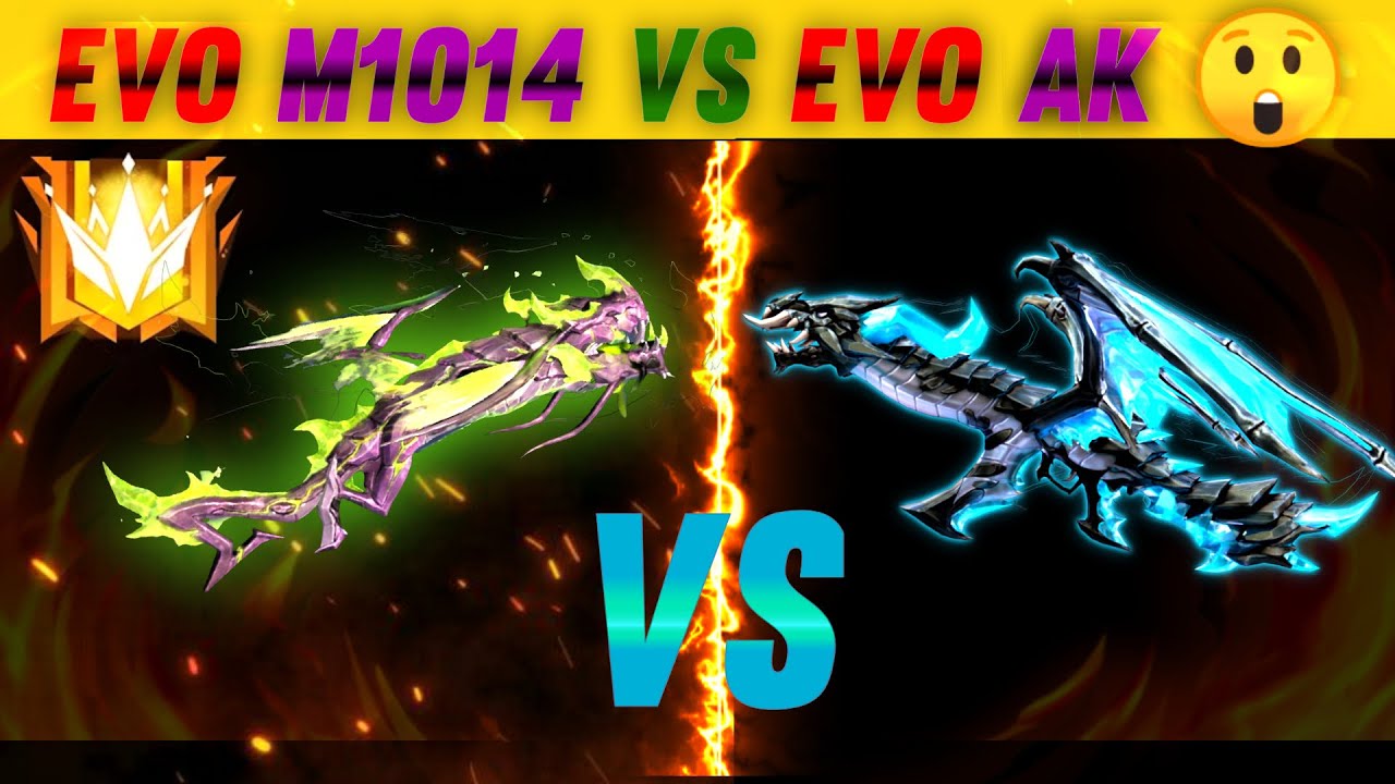 Evo M1014 VS Evo AK Which is Best ? Garena Free Fire - YouTube