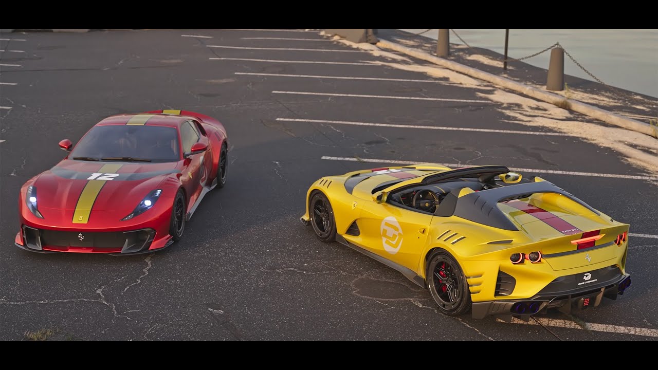 FERRARI 812 SUPERFAST FEROCE WIDEBODY KIT PROGRAMS - YouTube