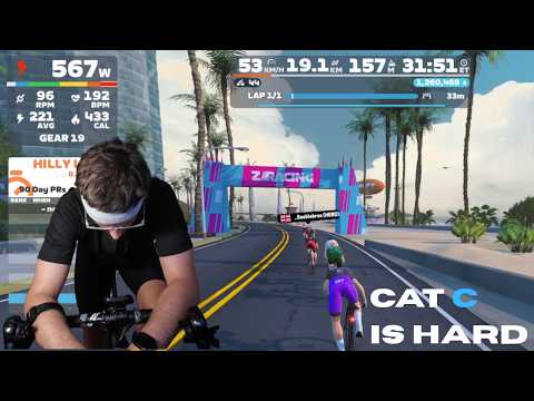 I Had NOTHING Left At The End Of This Zwift Race