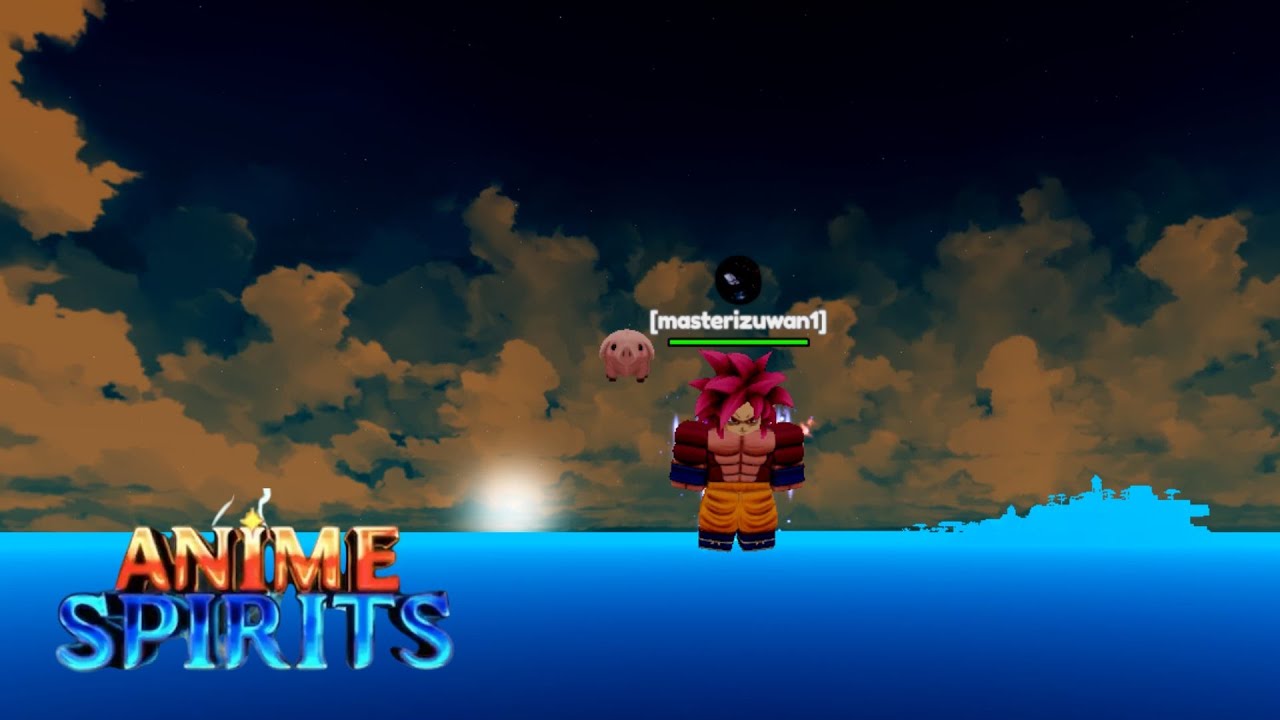สอนหาเเละรีวิวSSJ4 Daima โกคูร่างเเดงปี๊ด Roblox Anime Spirits - YouTube