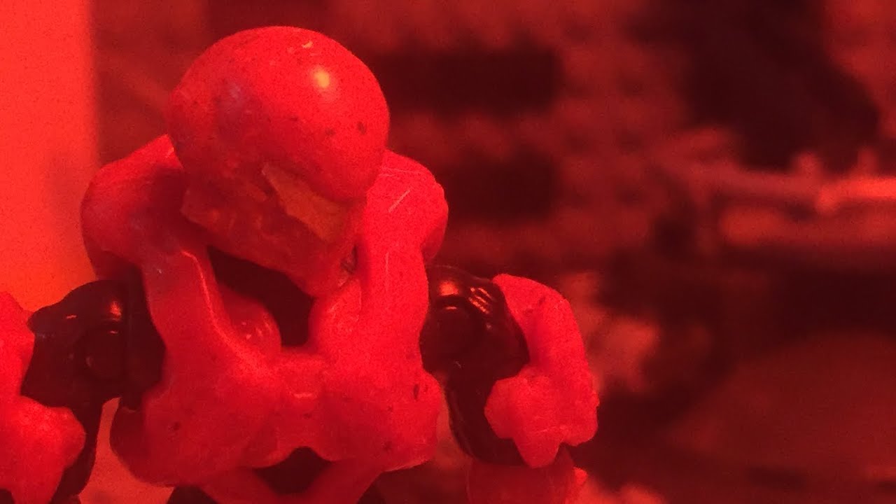 Tests + green screen test (halo megabloks stopmotion) - YouTube