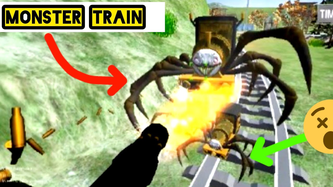 Choo Choo Charles : Monster Spider Train Gameplay Video 2024 - YouTube