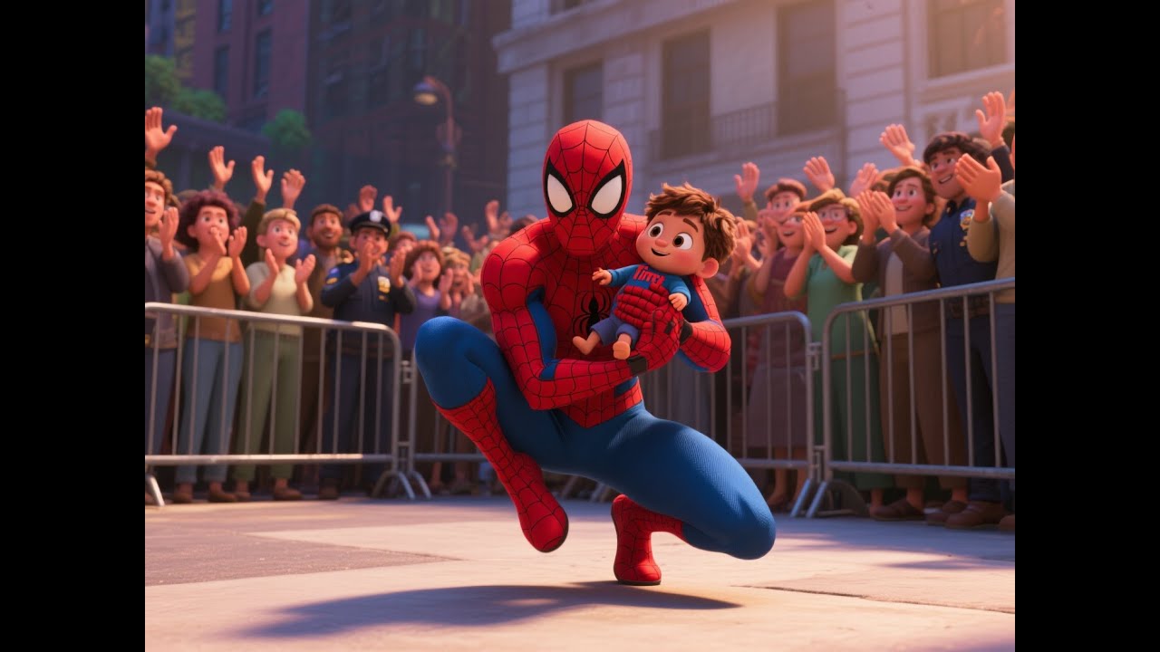 Spider-Man Saves Timmy! | Superhero Rescue Story for Kids | Hero Story ...