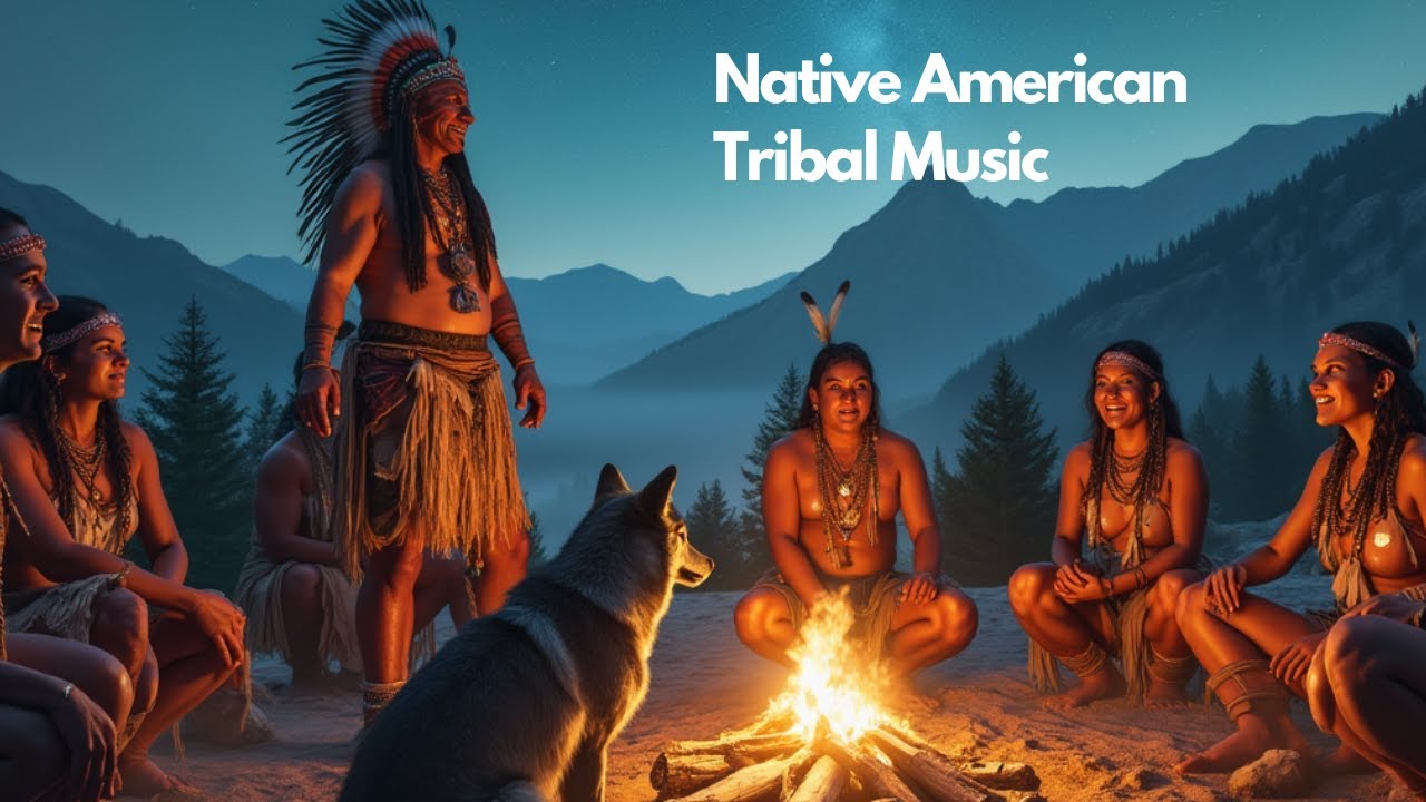Native American Tribal Music | Deep Drums, Wooden Flutes & Nature ...