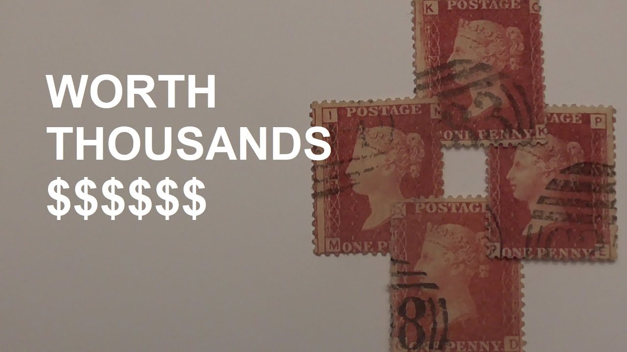 The Extremely Valuable Penny Red Stamp - #philately #stamps #philatelic ...