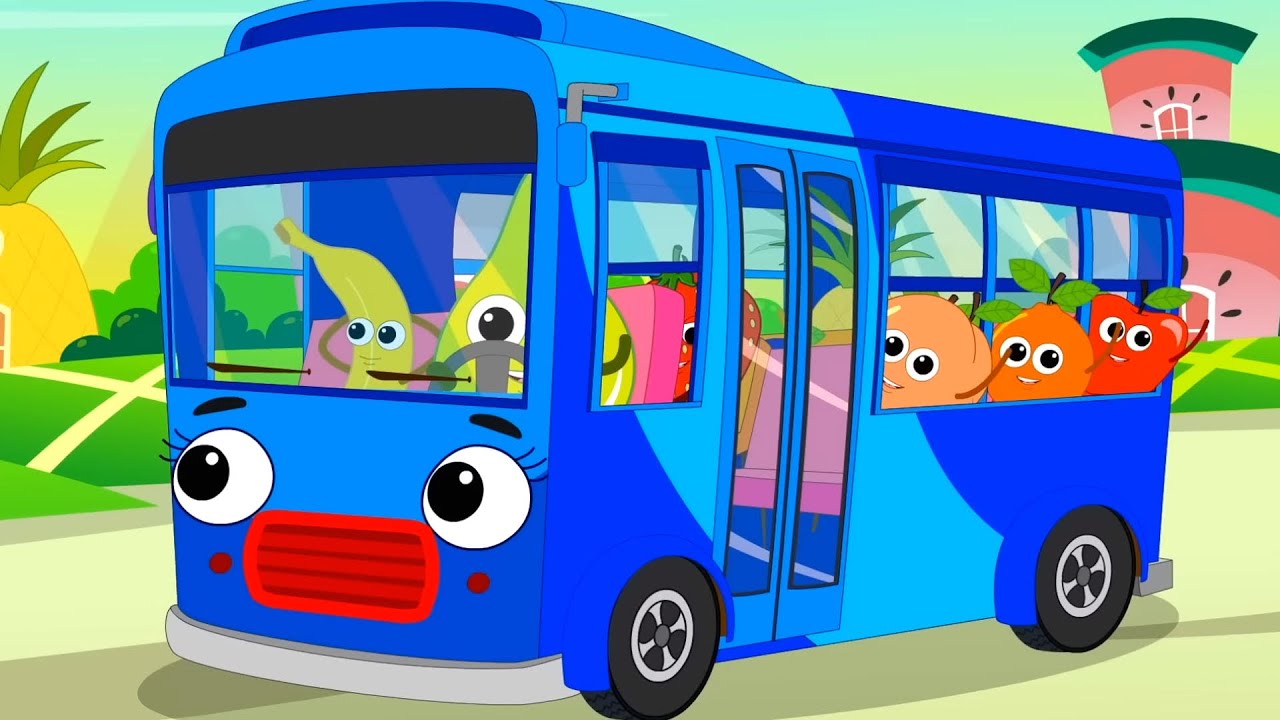 Wheels On The Bus, Magical Bus Adventure and Sing Along Fun for Kids ...