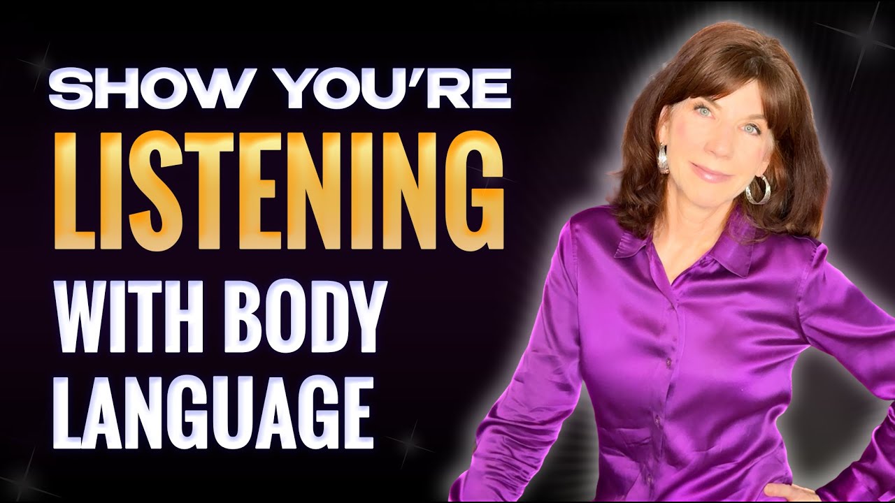 Five Body Language Cues To Show You Are Really Listening - YouTube