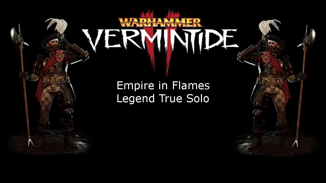 Vermintide 2 - Mercenary Legend True Solo Halberd/Blunderbuss - YouTube