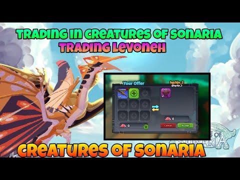 Trading Levoneh 🕊️ In Creatures Of Sonaria (Roblox) - YouTube