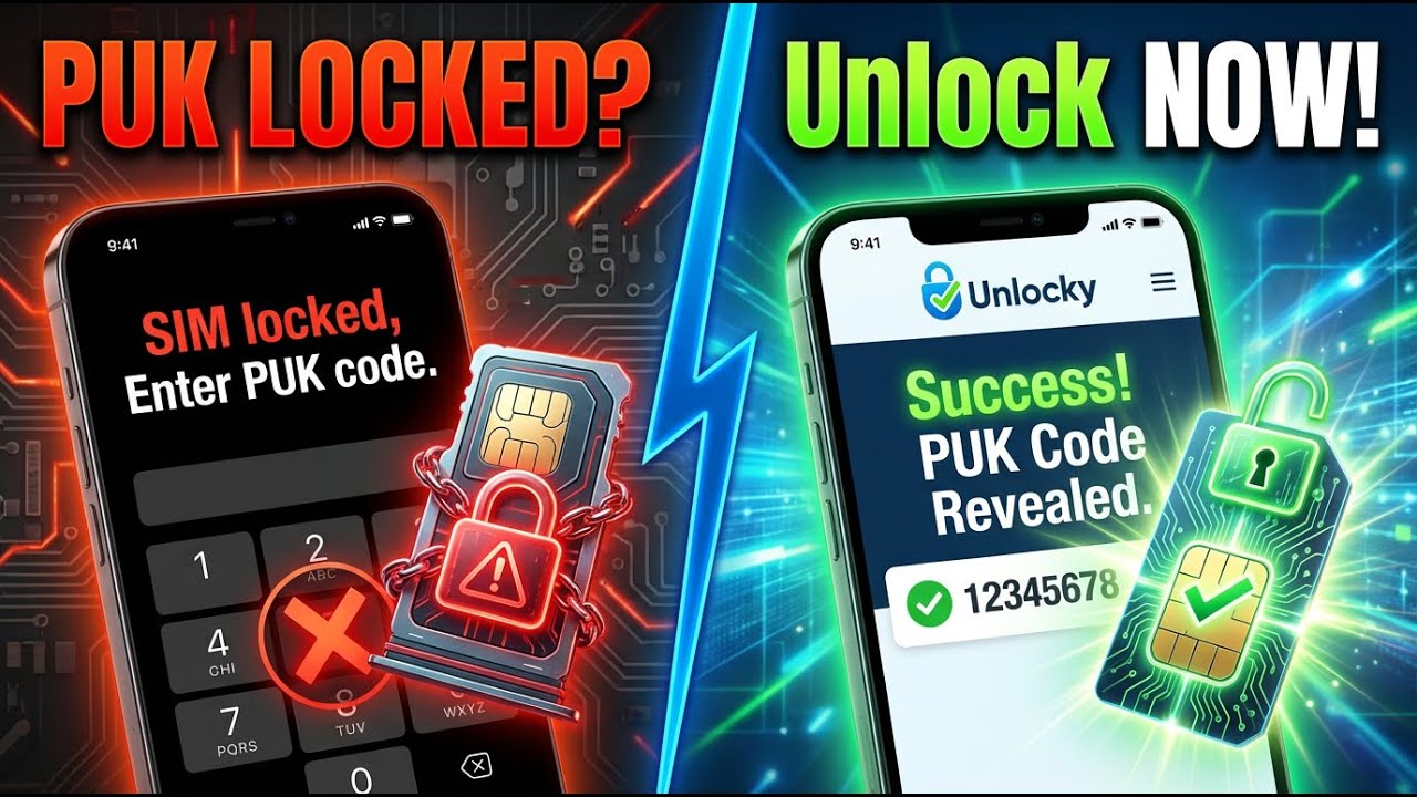 🔓 PUK Unlock Code: Get Your SIM Unlocked NOW! 🚀 - YouTube