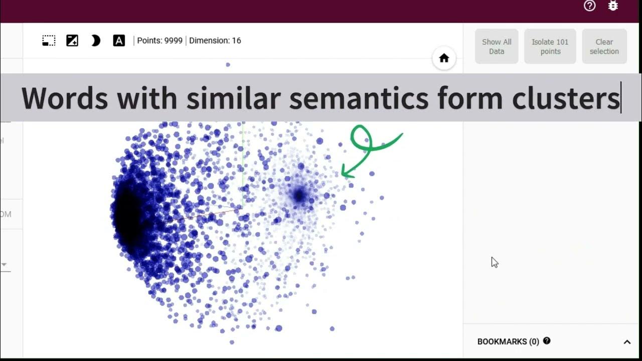 TensorFlow Embedding Projector - YouTube