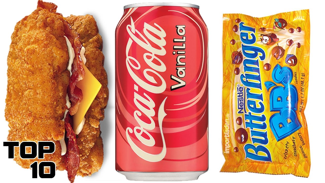 Top 10 Discontinued Food Items We Miss – Part 5 - YouTube