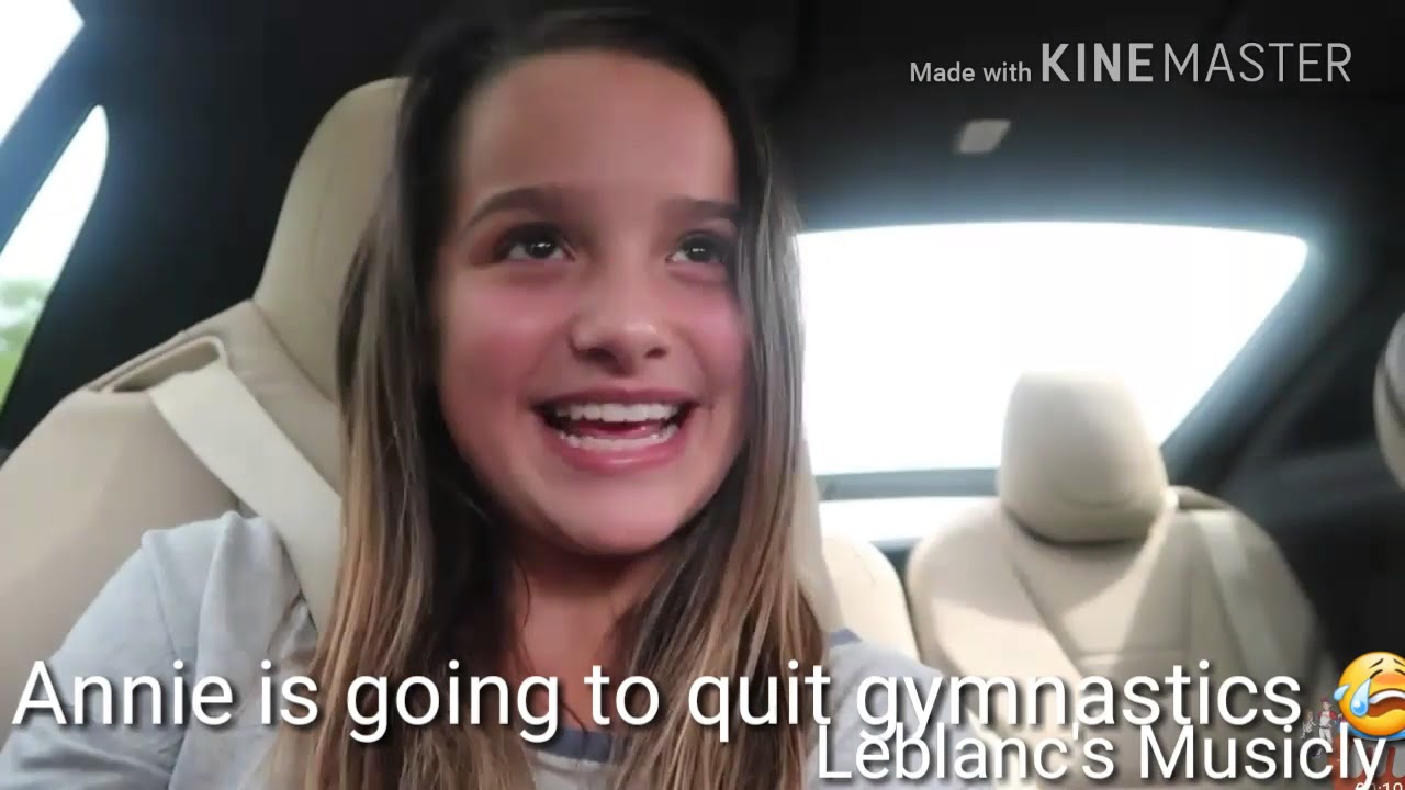 Annie Quits Gymnastics 😠Youtube