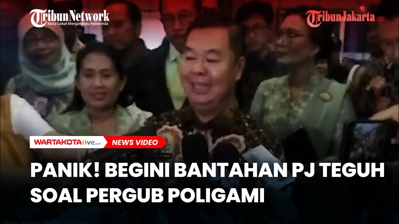 Panik! Begini Bantahan Pj Teguh Soal Pergub Poligami Dukung ASN ...