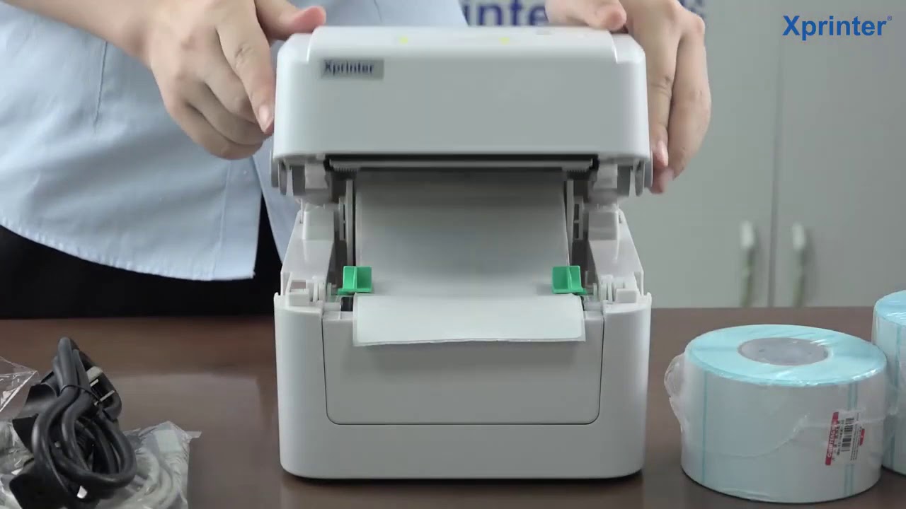 Máy in mã vạch Xprinter XP 420B - YouTube