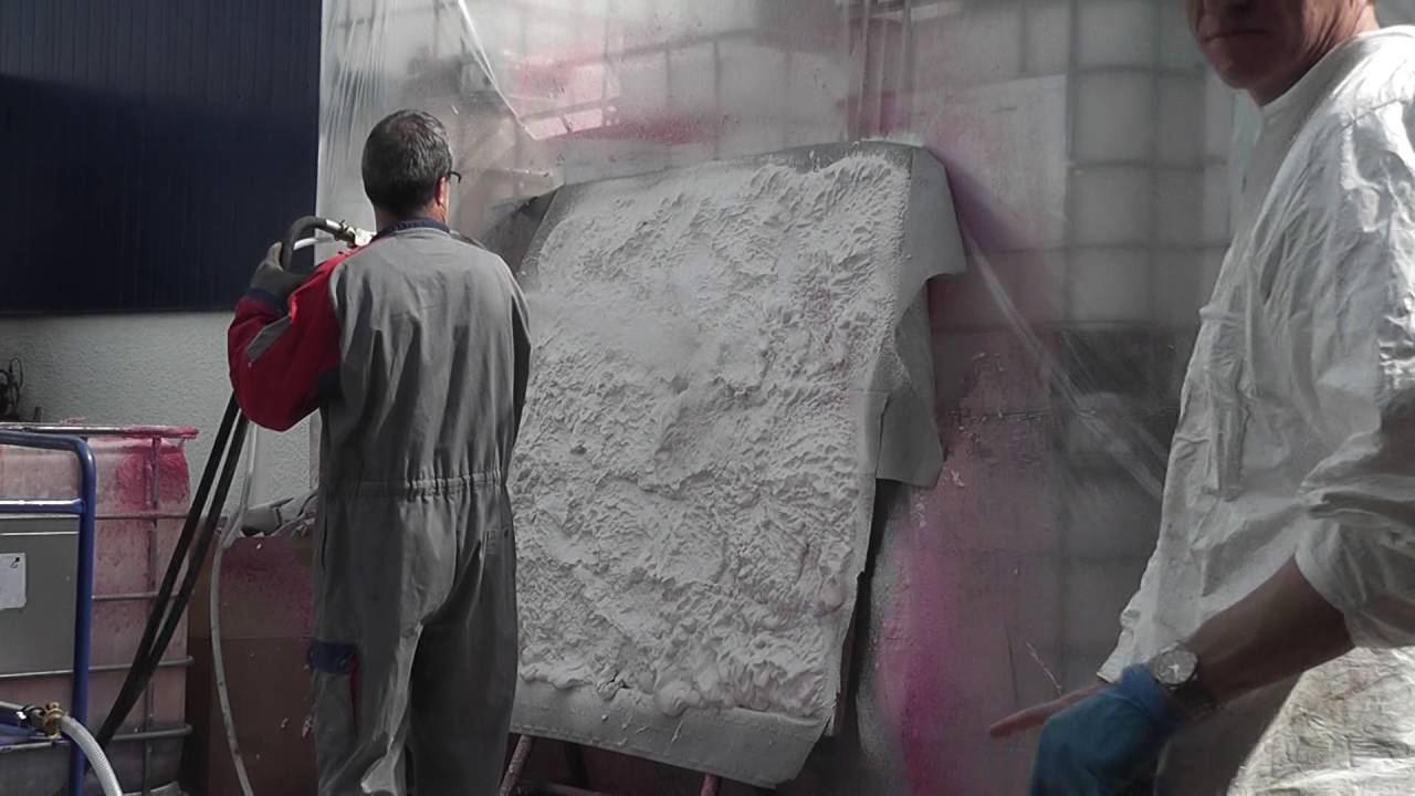 ROCSIL FOAM projection - YouTube