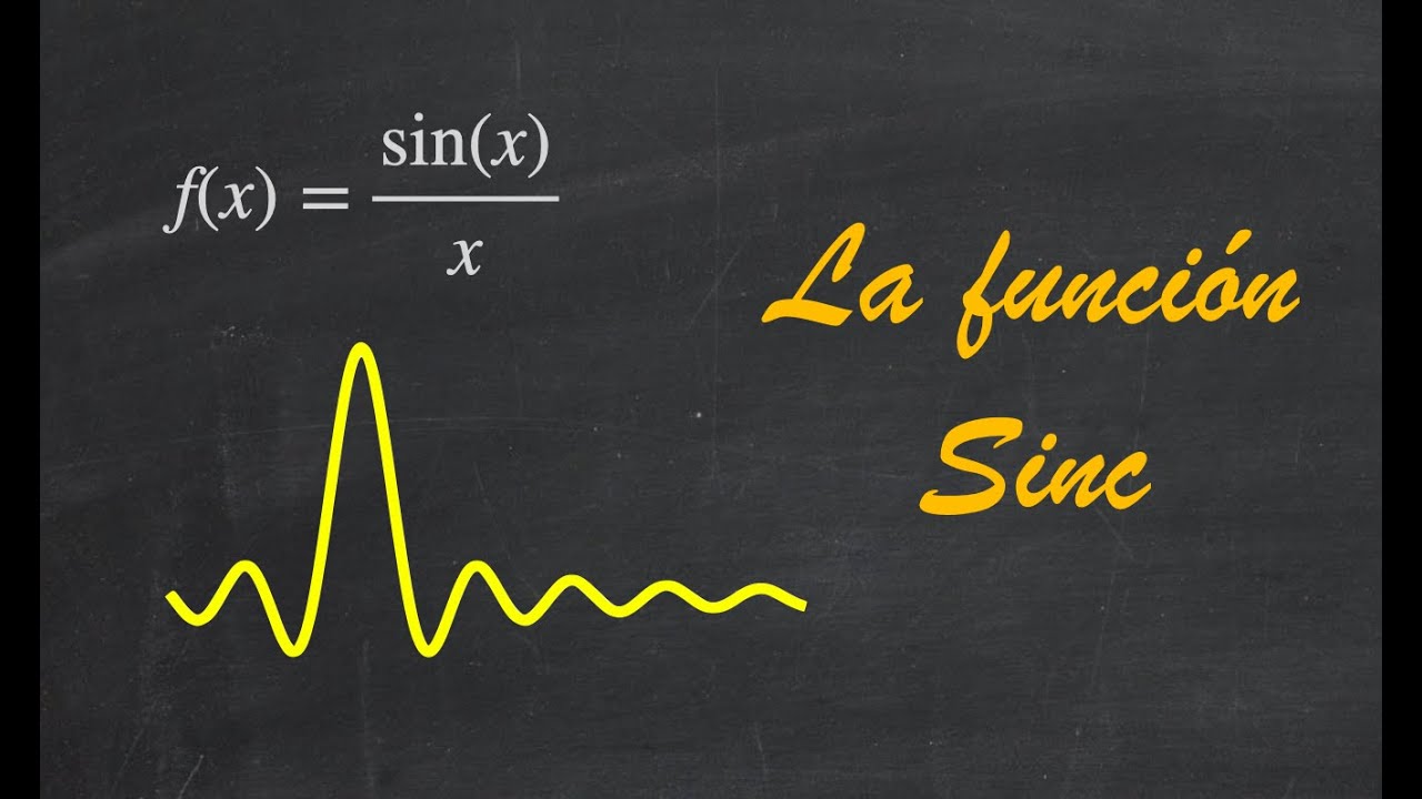 Función SINC - YouTube
