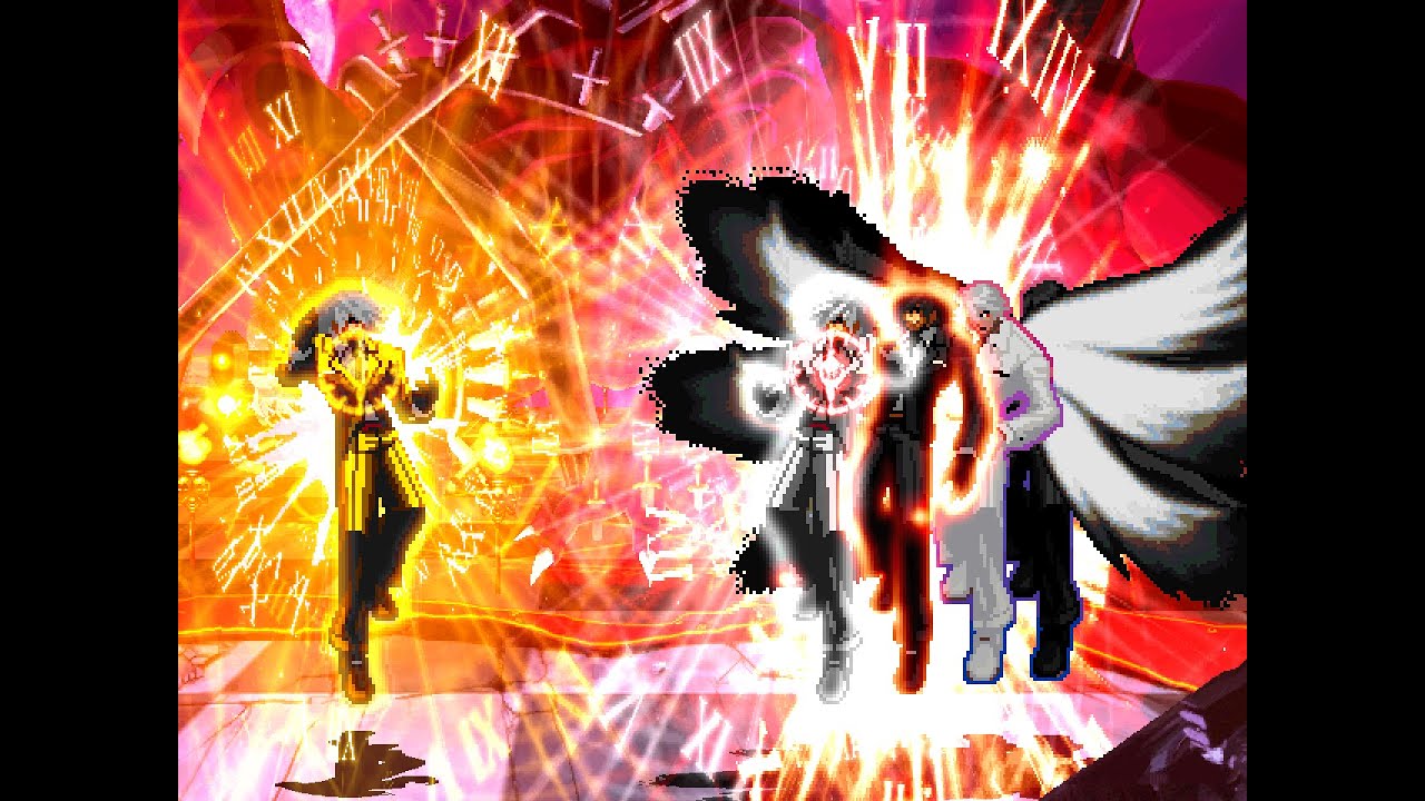 [KOF Mugen] Golden Kulou VS Kulou & Ghost Team (1 VS 4 Simul Match ...