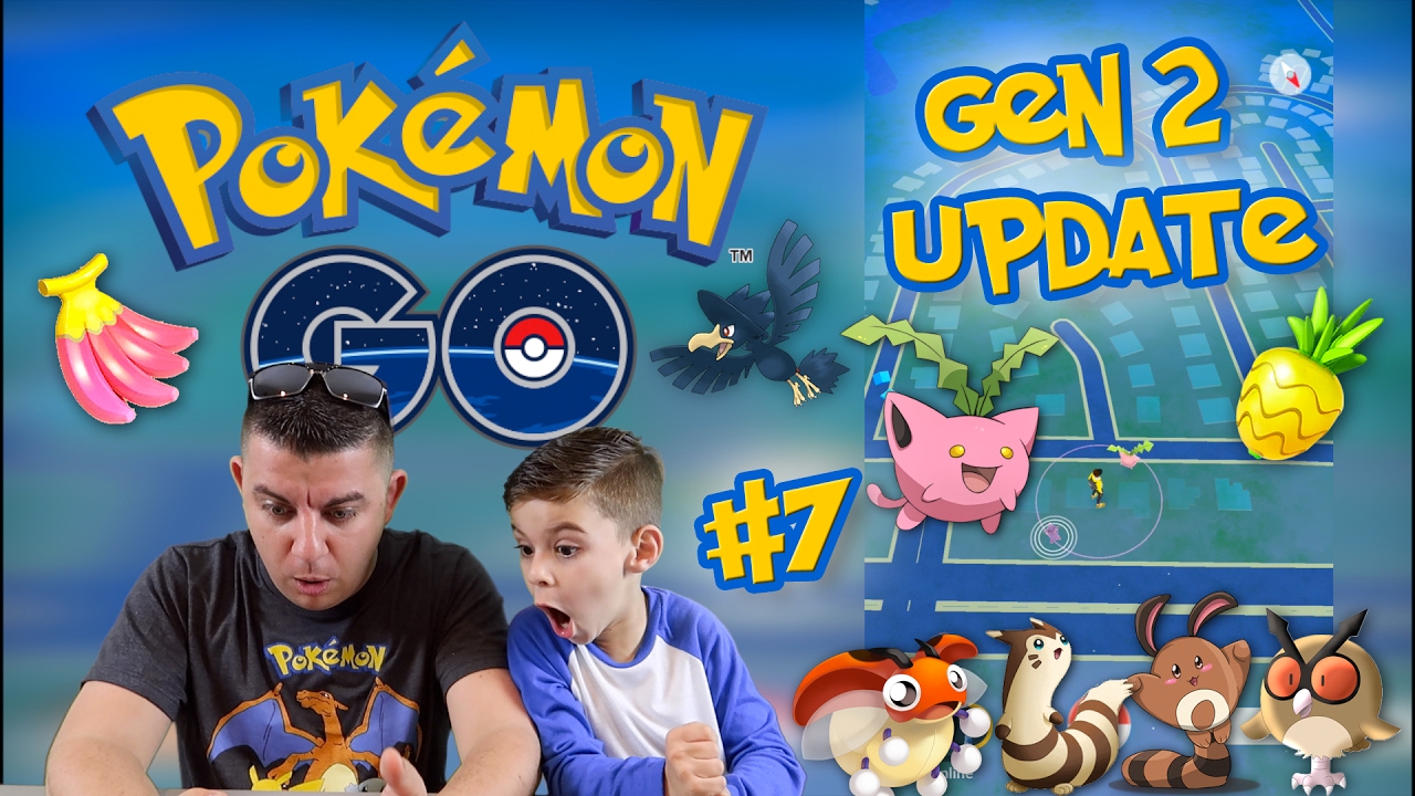 NEW POKEMON! Gen 2 Update On Pokemon Go HUGE EPIC UPDATE!!! - YouTube