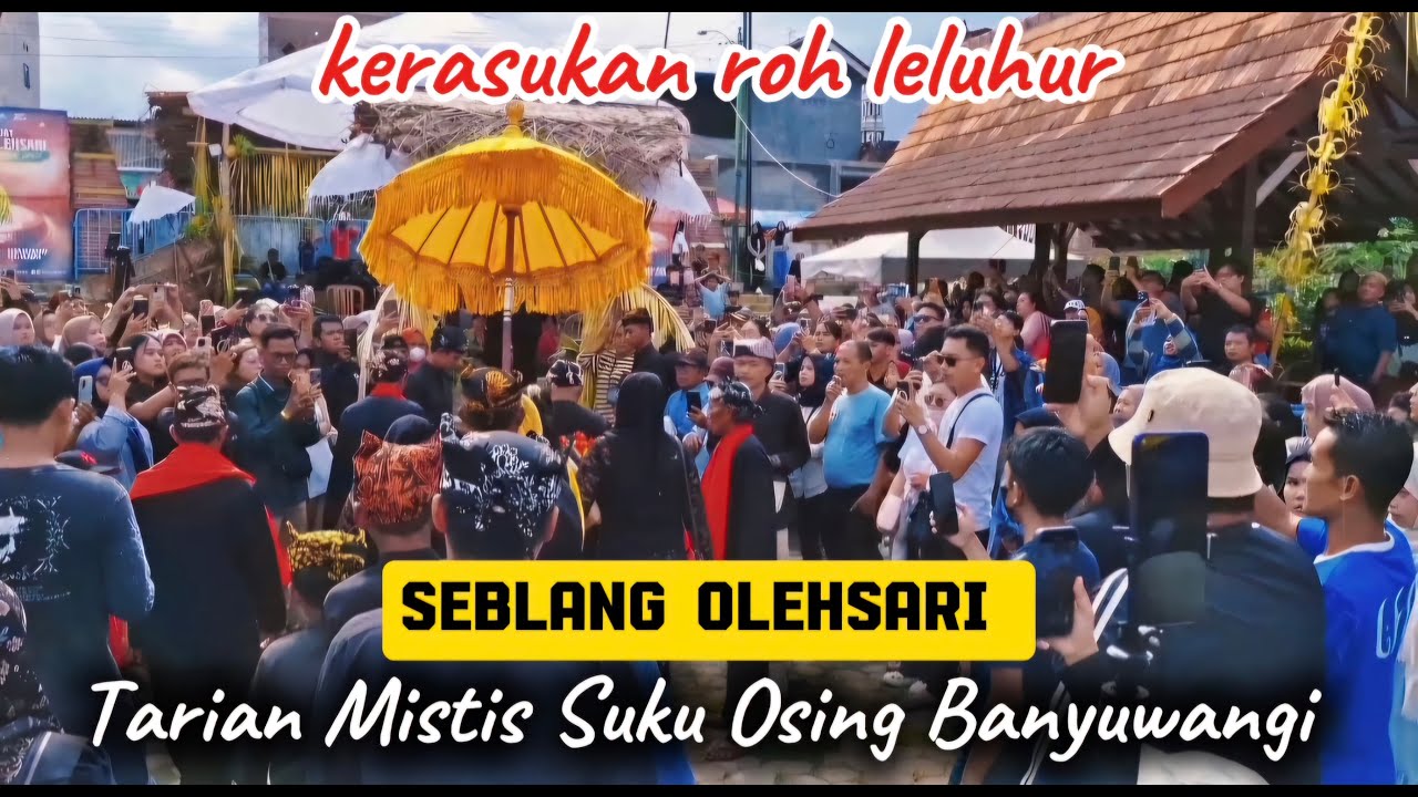 Mengenal Lebih Dekat Penari Seblang Olehsari I Tradisi Mistis yang ...