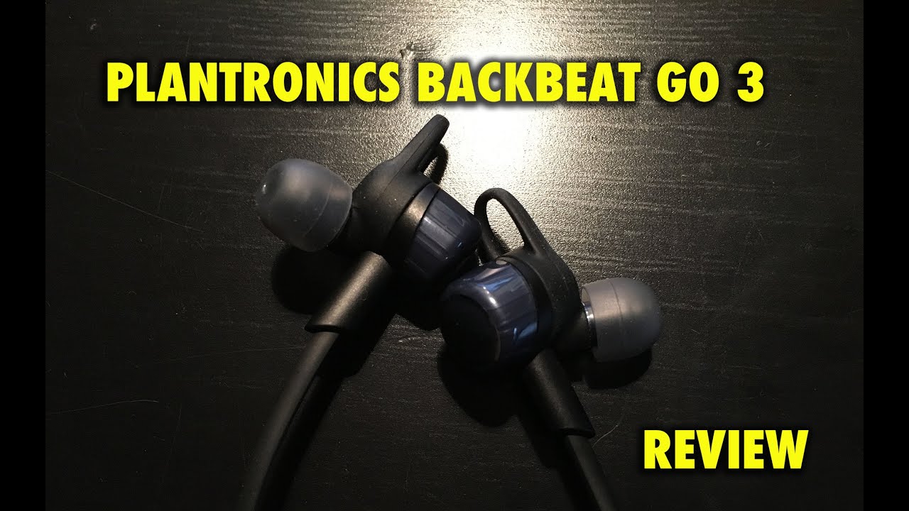 Descubrimos los auriculares bluetooth PLANTRONICS BACK BEAT GO 3 - YouTube