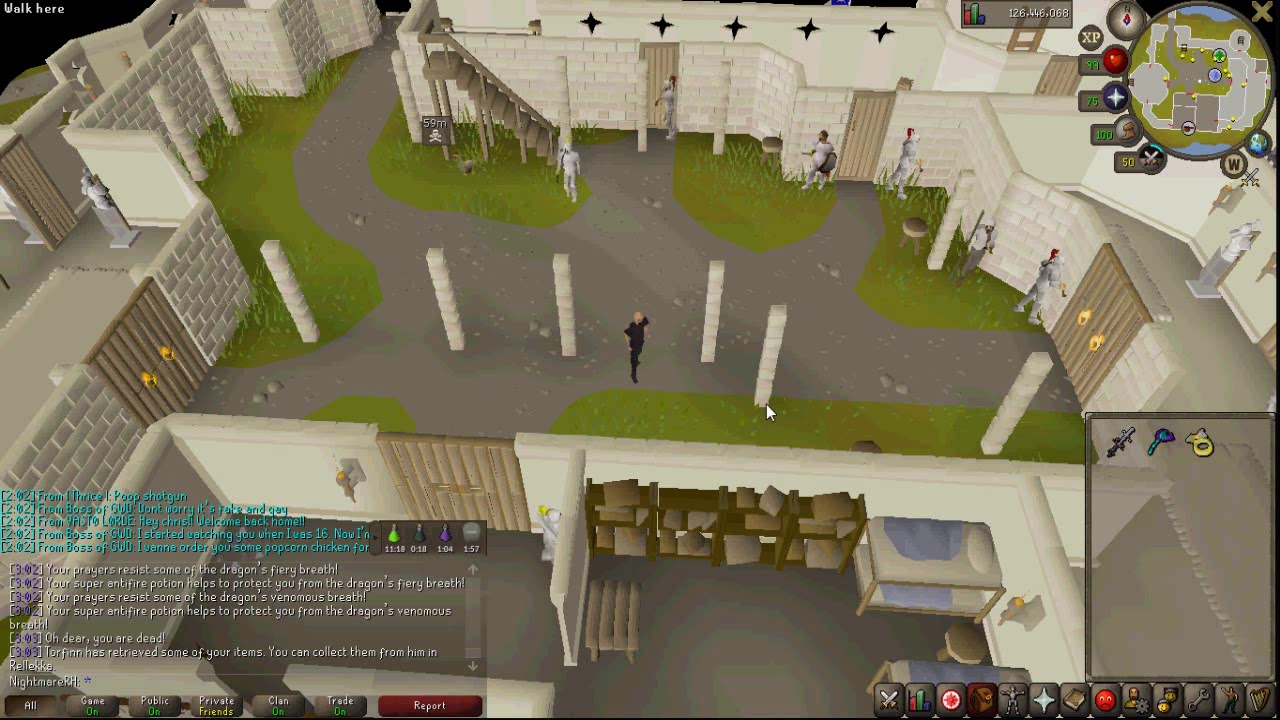 NightmareRH PKing Returns With 99 Defense + Vorkath - YouTube