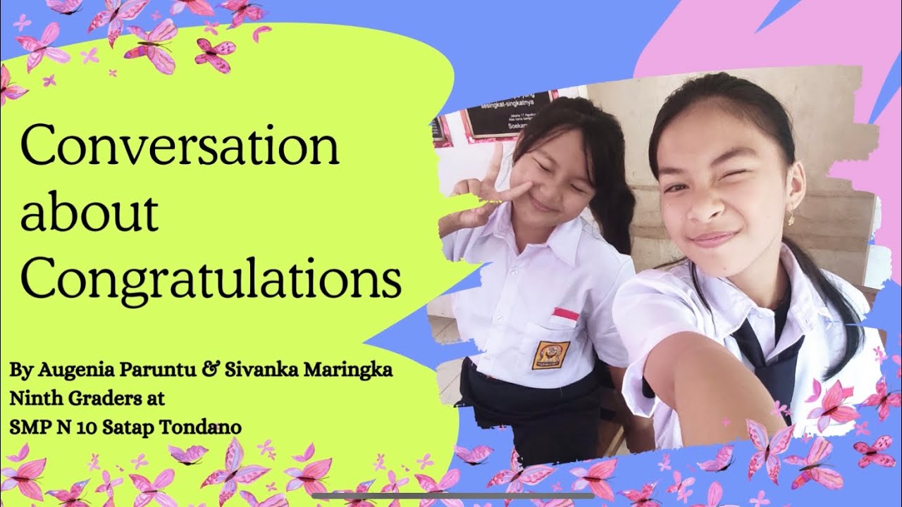 Practice the dialogue about Congratulations 👍 - YouTube