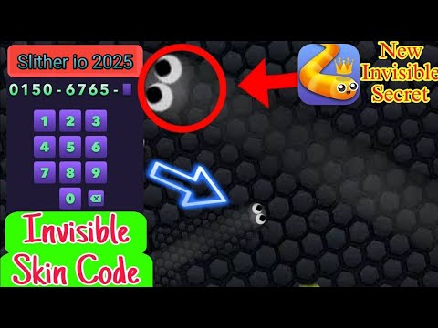 Slither io invisible code - Invisible skin Code November 2025- Slither io invisible snake code ...