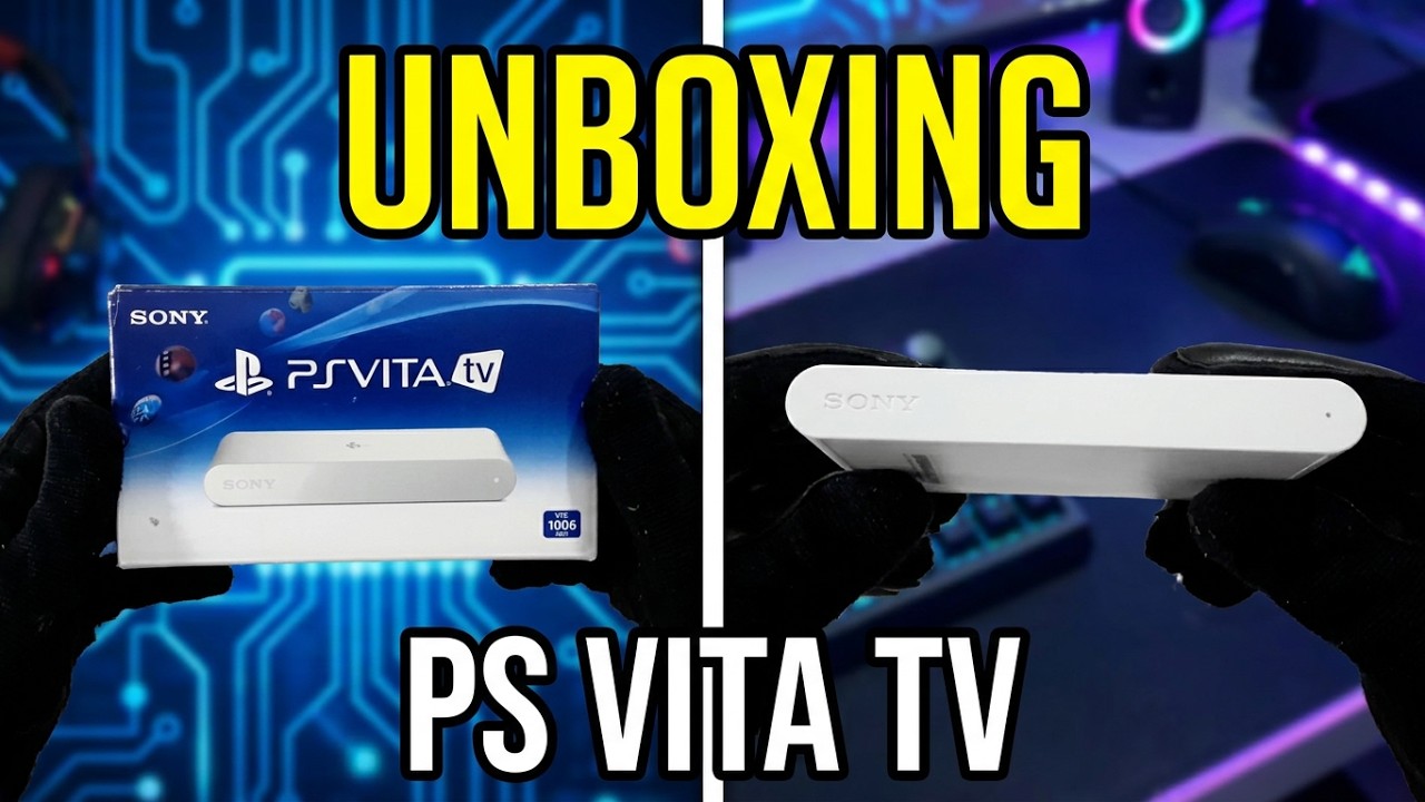 PS VITA TV UNBOXING AND TESTE. - YouTube