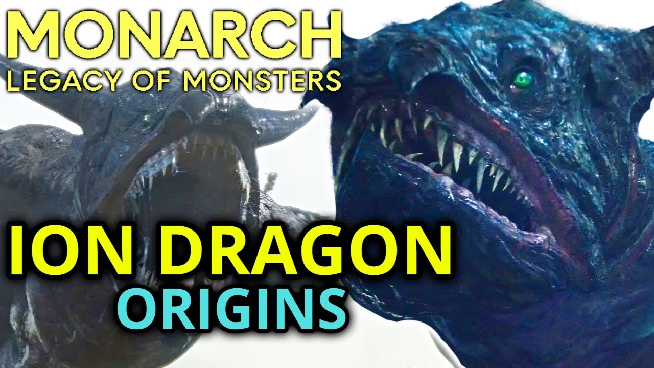 Ion Dragon Origins - Godzilla Verse's Terrifying Giant Black Winged ...