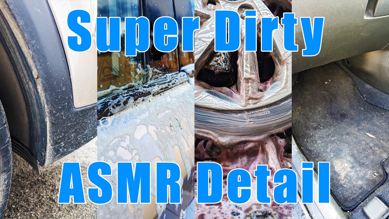 SUPER DIRTY Hyundai Tucson ASMR Detail - YouTube