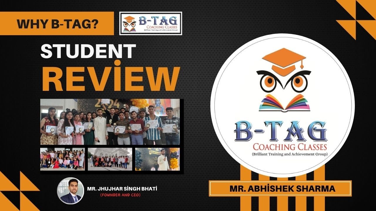 Student Review | Abhishek Sharma Shares His Experience at B-TAG ...